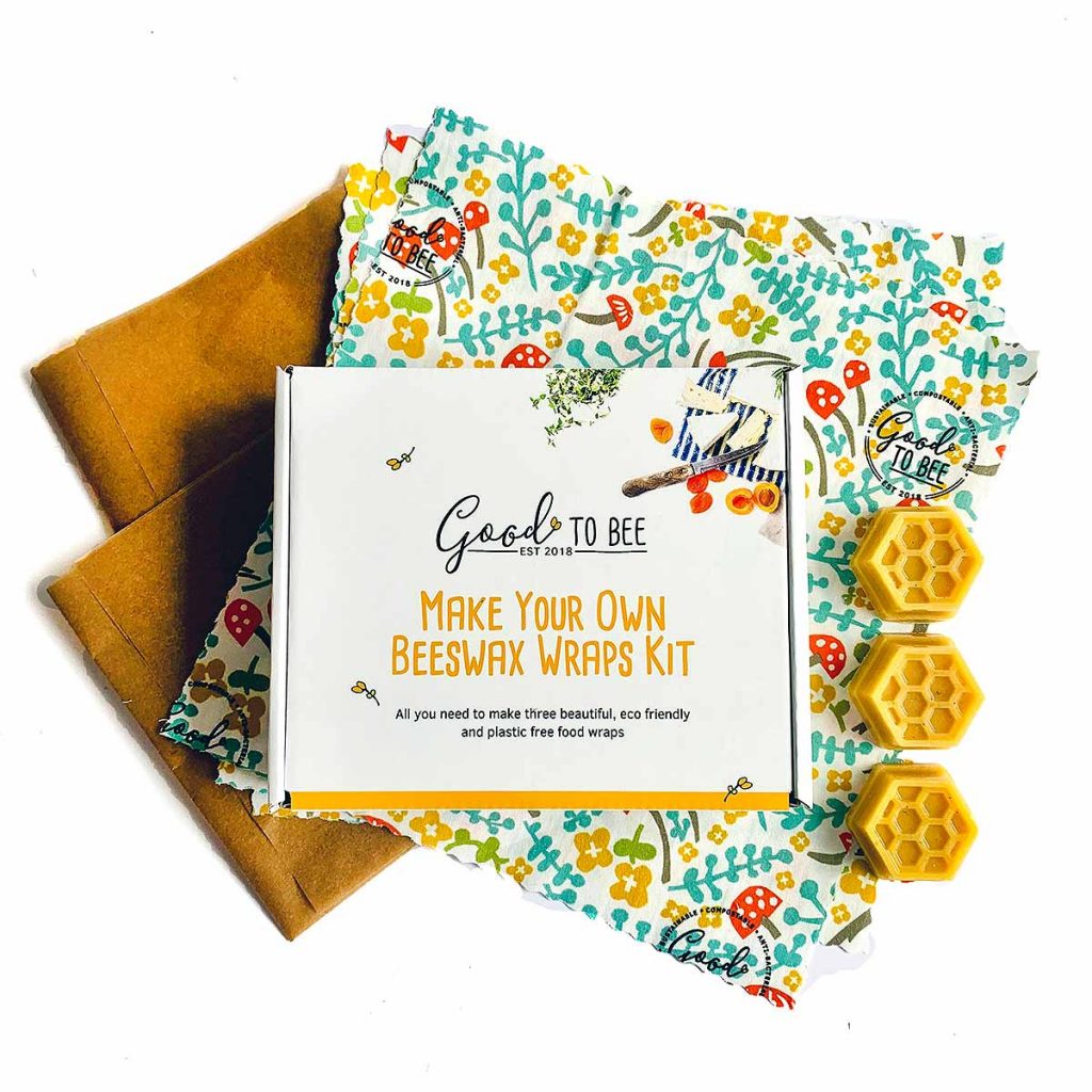 Make Your Own Beeswax Wraps Kit: Folkland - BRITISH design BRITISH made