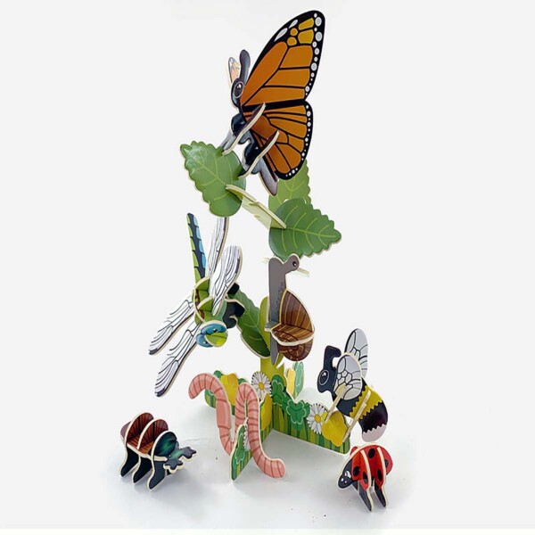 Garden Insects Pop-Out Playset - BRITISH design BRITISH made